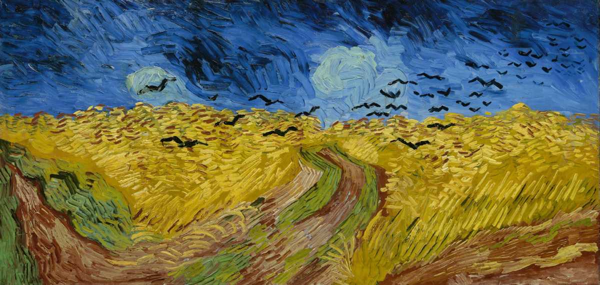 Vincent van Gogh - Wheatfield with crows - High Resolution Wallpaper