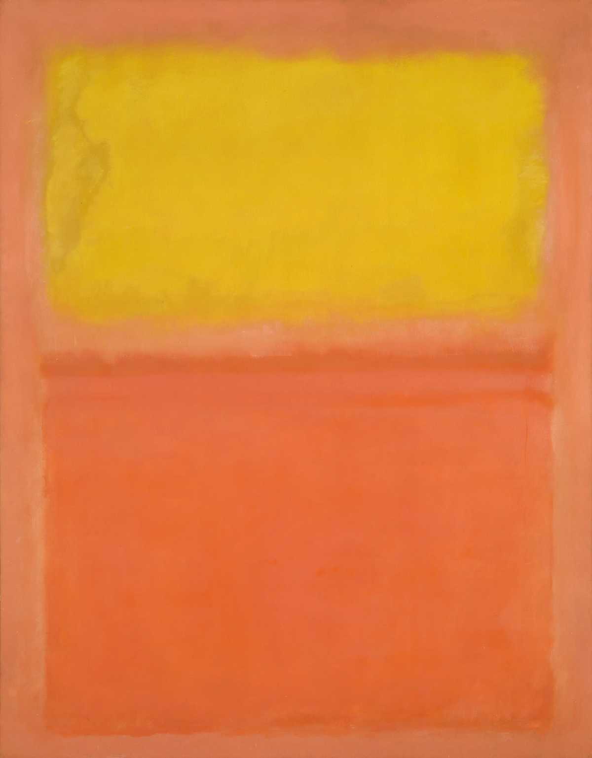 Mark Rothko - Orange and Yellow - High Resolution Wallpaper
