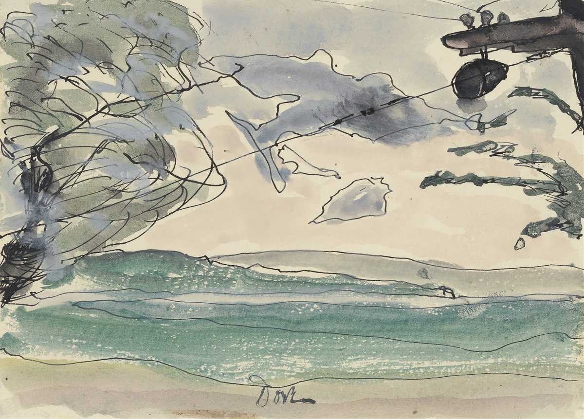 Arthur Dove - Senaca Lake - High Resolution Wallpaper